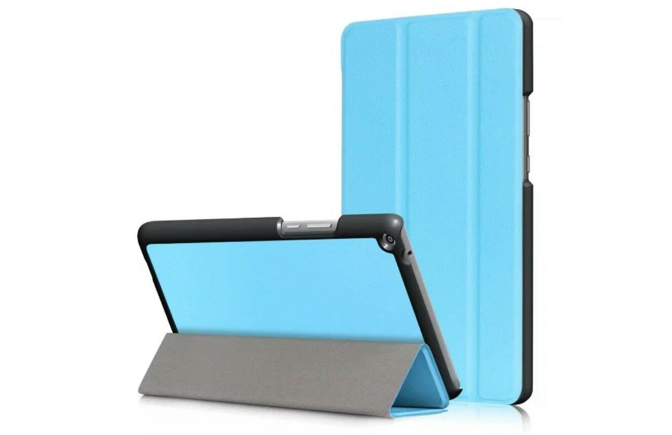 Чехол-обложка MyPads для Huawei MediaPad T2 10.0 Pro/ T2 10.0 Pro LTE (FDR-A01w\A03L)эко кожа голубой