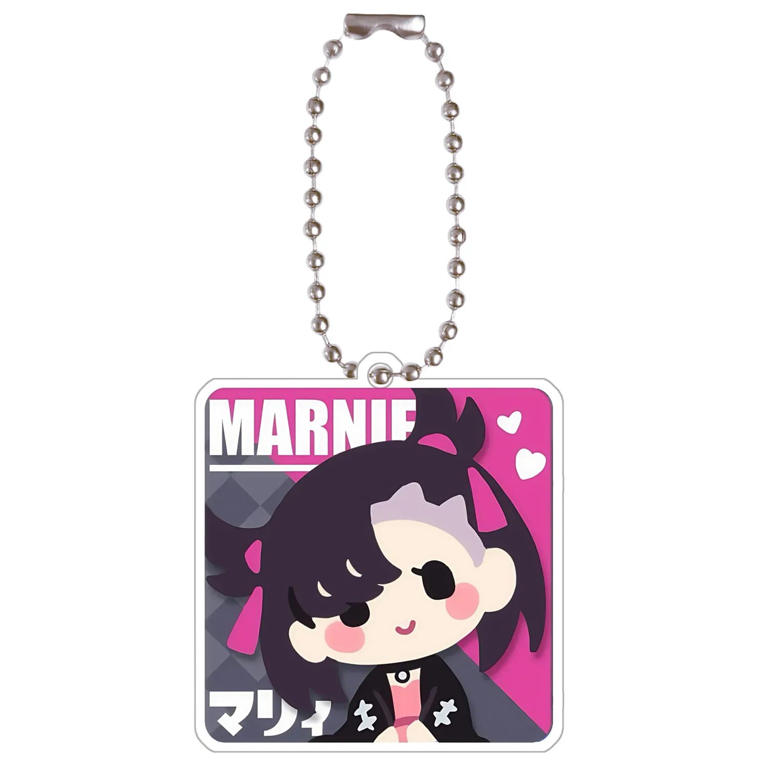 Брелок Pokemon Marnie, акрил, черный, 2-Marnie