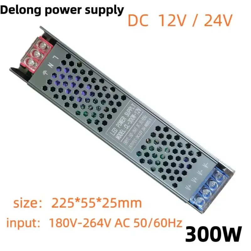 SHIYAN Трансформатор LED 12В 24В 60-400Вт