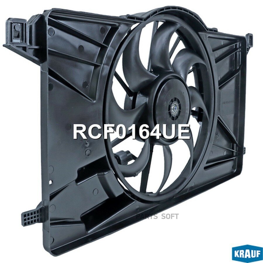 Вентилятор охлаждения с кожухом и блоком управления от официального дистрибьютора, KRAUF, артикул RCF0164UE