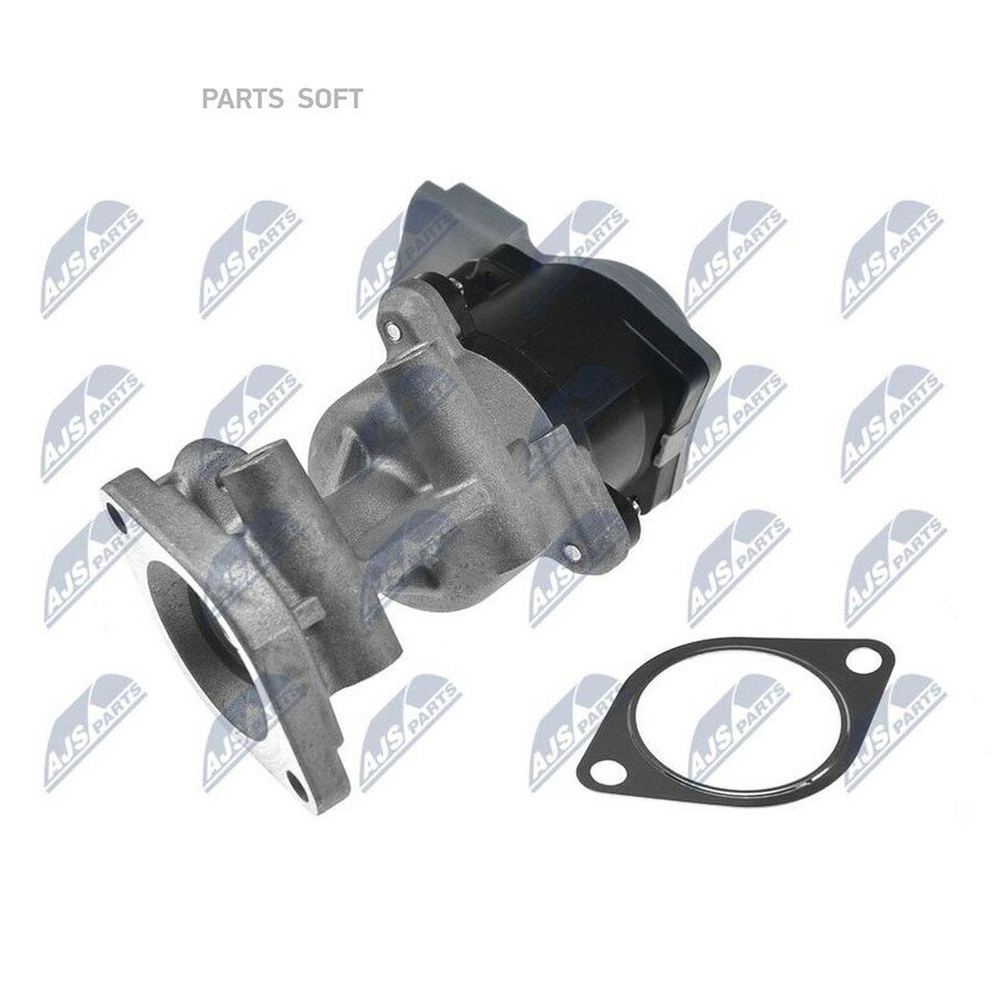 Клапан EGR CITROEN C5 2.7HDI 2008-, PEUGEOT 407 2.7HDI 2006-,607 2.7HDI 2004-/ЛЕВ/ от официального дистрибьютора, NTY, артикул EGRCT004