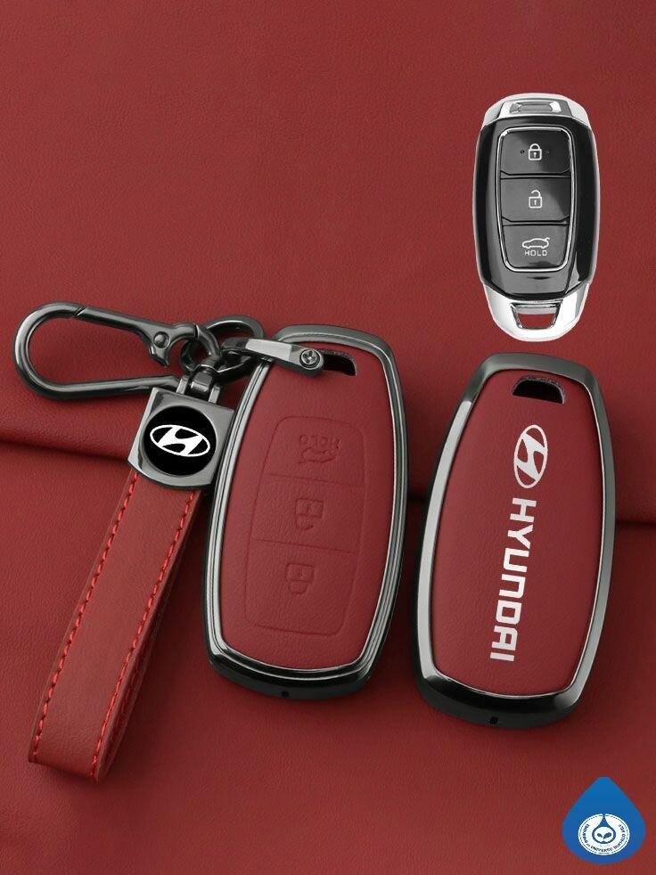 Чехол для автомобильного ключа Корпус ключа Hyundai I20 Creta Elantra Ix35 Santa Fe Kona Lavida Verne