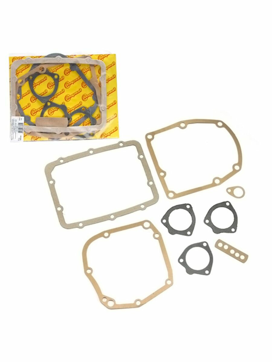 Комплект прокладок КПП для ВАЗ 2101-2107 Классика (4-ти ступ.) арт RG2107-1700000-004