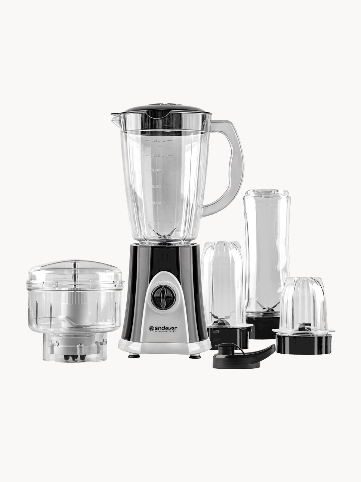 Блендер стационарный 5в1: чаша-измельчитель, фитнес бутылка, насадка-измельчитель, насадка-кофемолка ENDEVER SIGMA-203
