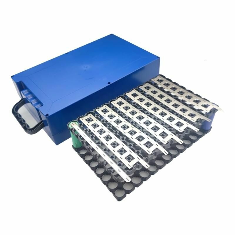 Корпус для батареи высокой емкости 48V 13S8P 14S8P литиевых батарей для электроскутера, - коробка и подставка