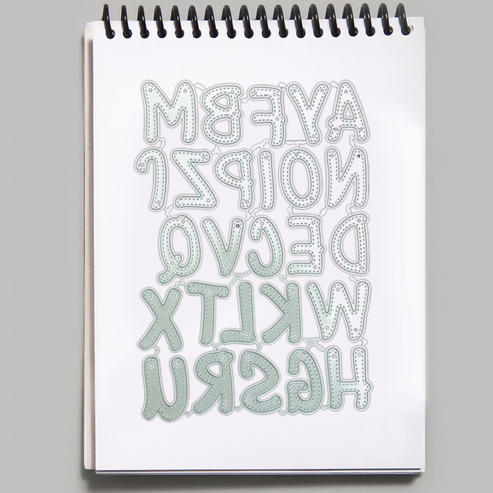 Алфавитные штампы для вырезания букв