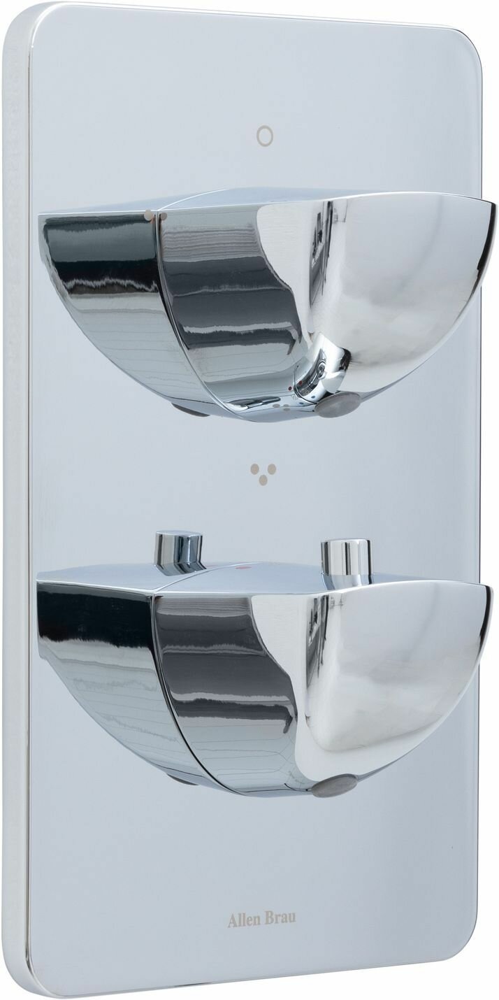 Смеситель для ванны Allen Brau Infinity 5. VC21YB31ZM6-MV00ET (с внутренней частью, 3 выхода) хром