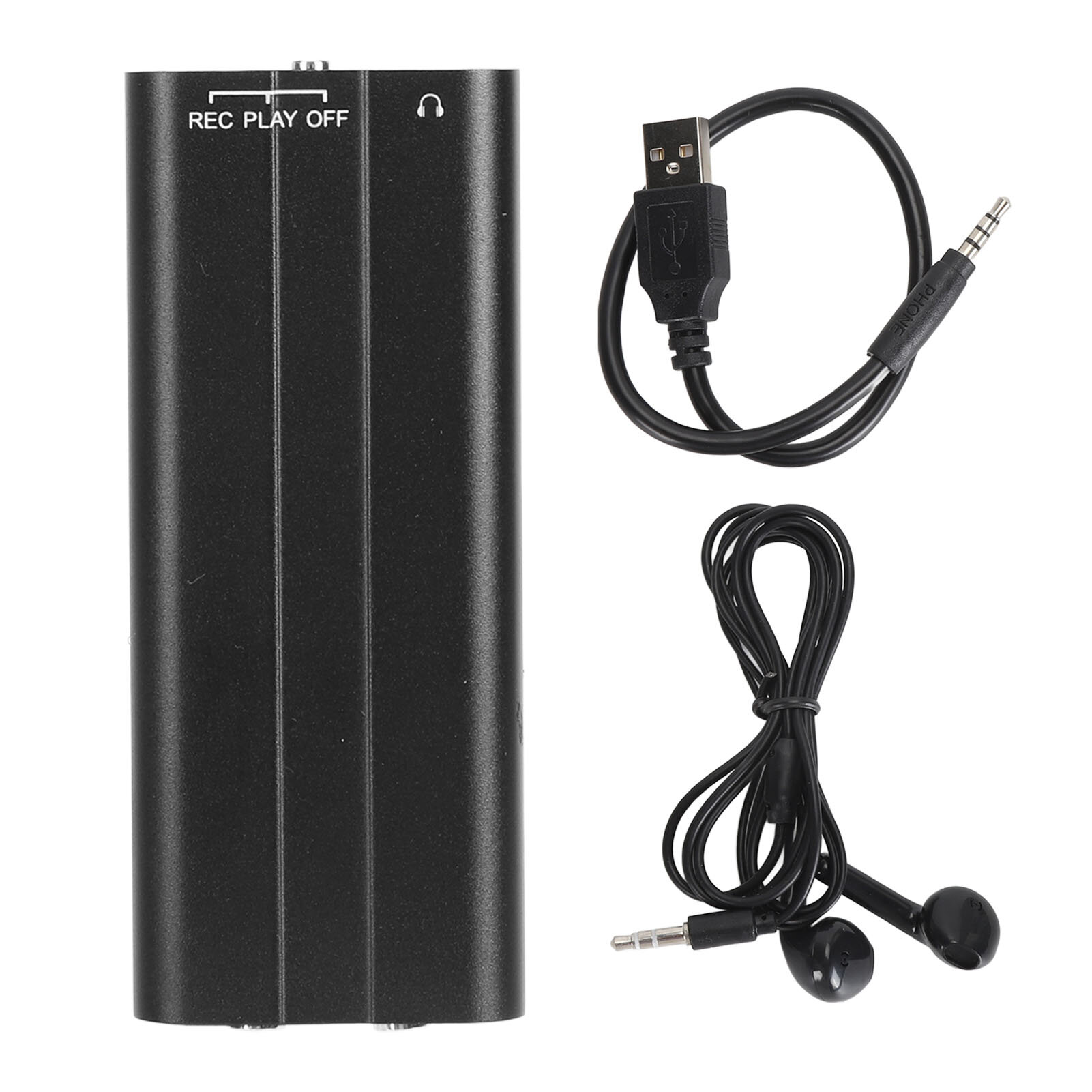 Голос активированный регистратор Smart HD Шумовая отмена длительное время резервного времени mp3 -плеер Mini Voice Recorder для лекций. Класс 8 ГБ