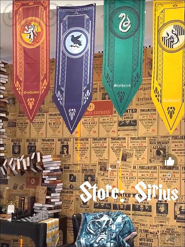 Sirius Гарри Поттер Тематическое интерьерное украшение-флаг (5 шт)