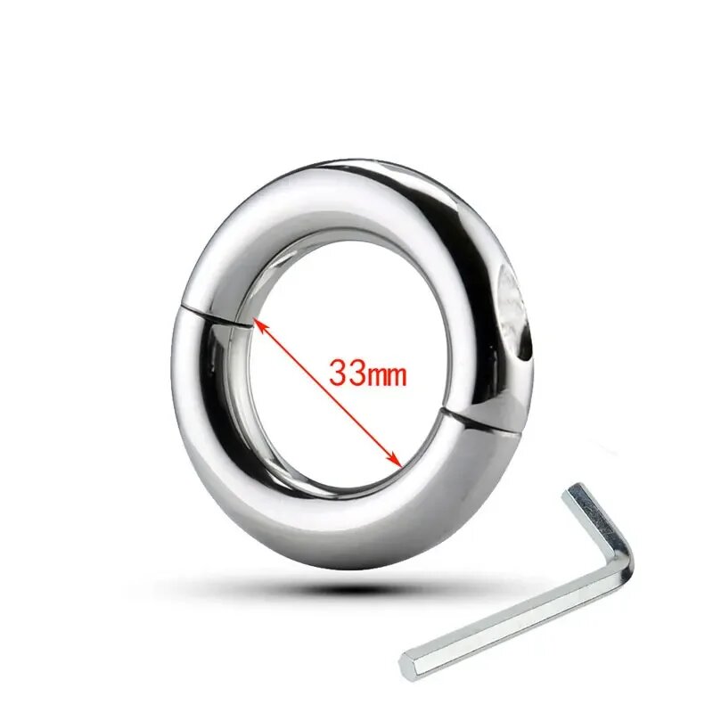 Кольцо на пенис из нержавеющей стали 33mm