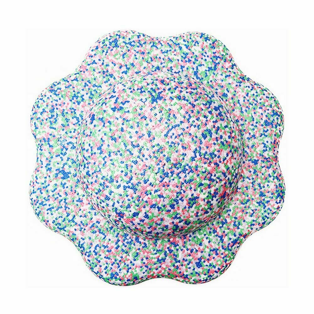 Доска для балансировки, габариты 365x365x100 мм, синий цвет