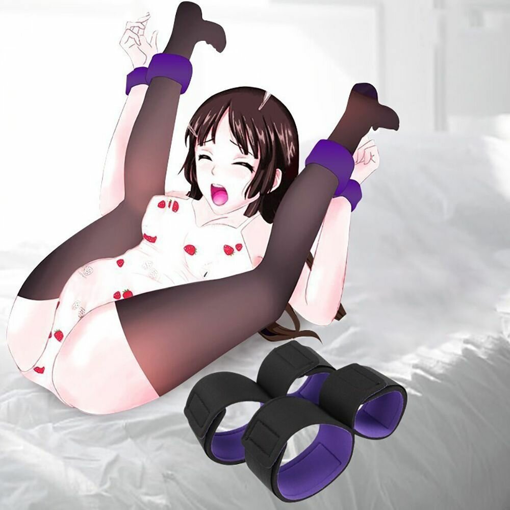 Сексуальный БДСМ Набор рук и ног Кандалы Зажимы бинты для связывания