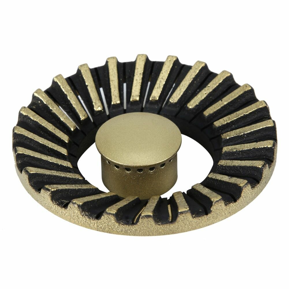 Комплект из 2 встраиваемых крышек для горелок газовых плит, аксессуары для бытовых газовых плит, запасные части, прочные, термостойкие