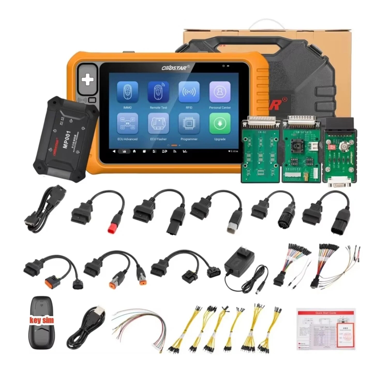 Программатор ключей OBDSTAR X300 Classic G3 с ключом Sim, комплекты мотоциклов, полные лицензии Ai-rb-ag, сброс, калибровка с управлением и клон ЭБУ