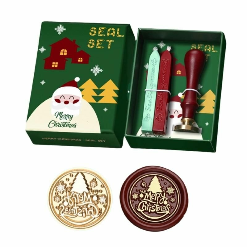 Новогодний набор штампов, SD09