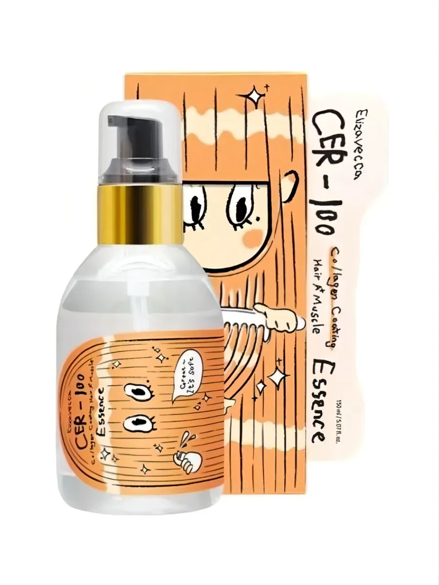 Эссенция Elizavecca CER-100 Collagen Coating Hair Muscle для волос с коллагеном, 150 мл
