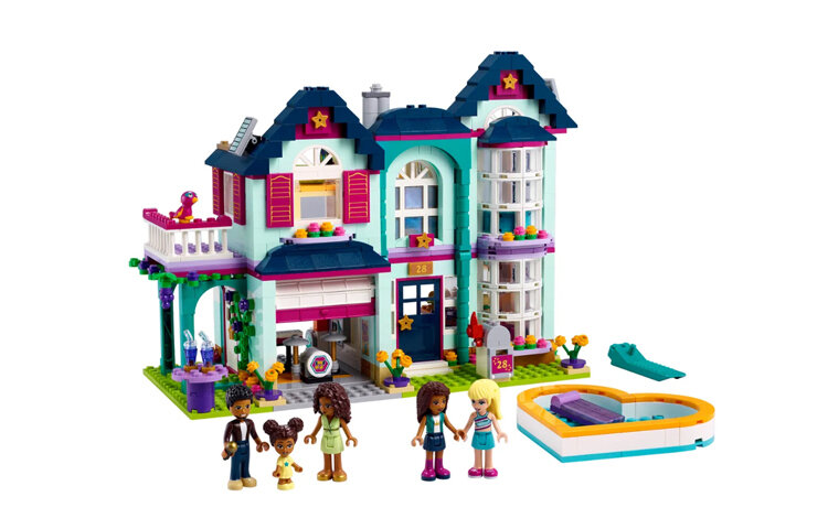 LEGO Good Friend Collection Andrea's Warm Home Building Blocks 802pcs 41449 null