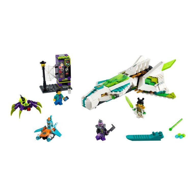 LEGO Monkie Kid, White Dragon Horse Jade Scale Jet Building Blocks 301 600pcs 80020 null