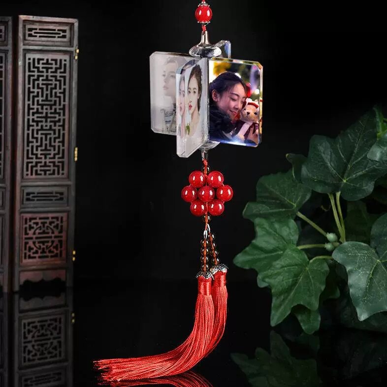 Подвесная фоторамка для автомобиля, украшение для авто, ручная работа, маленькая модная рамка для фотографий, декор для