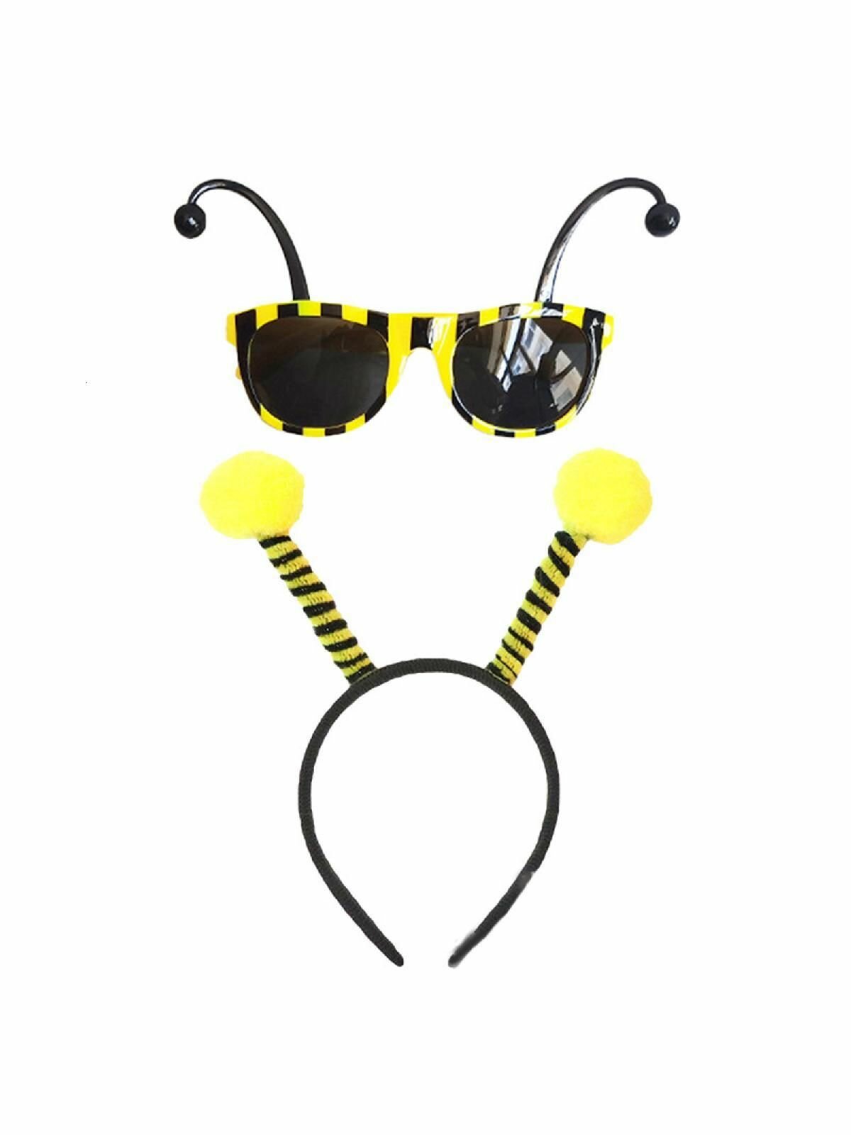 Костюм пчелы, - Обруч для волос в очках