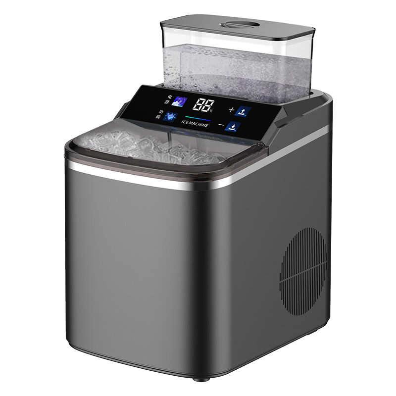 Льдогенератор Fevitez "FZ-GZB17", квадратный лед, сенсорное управление, 10 кг/сут.