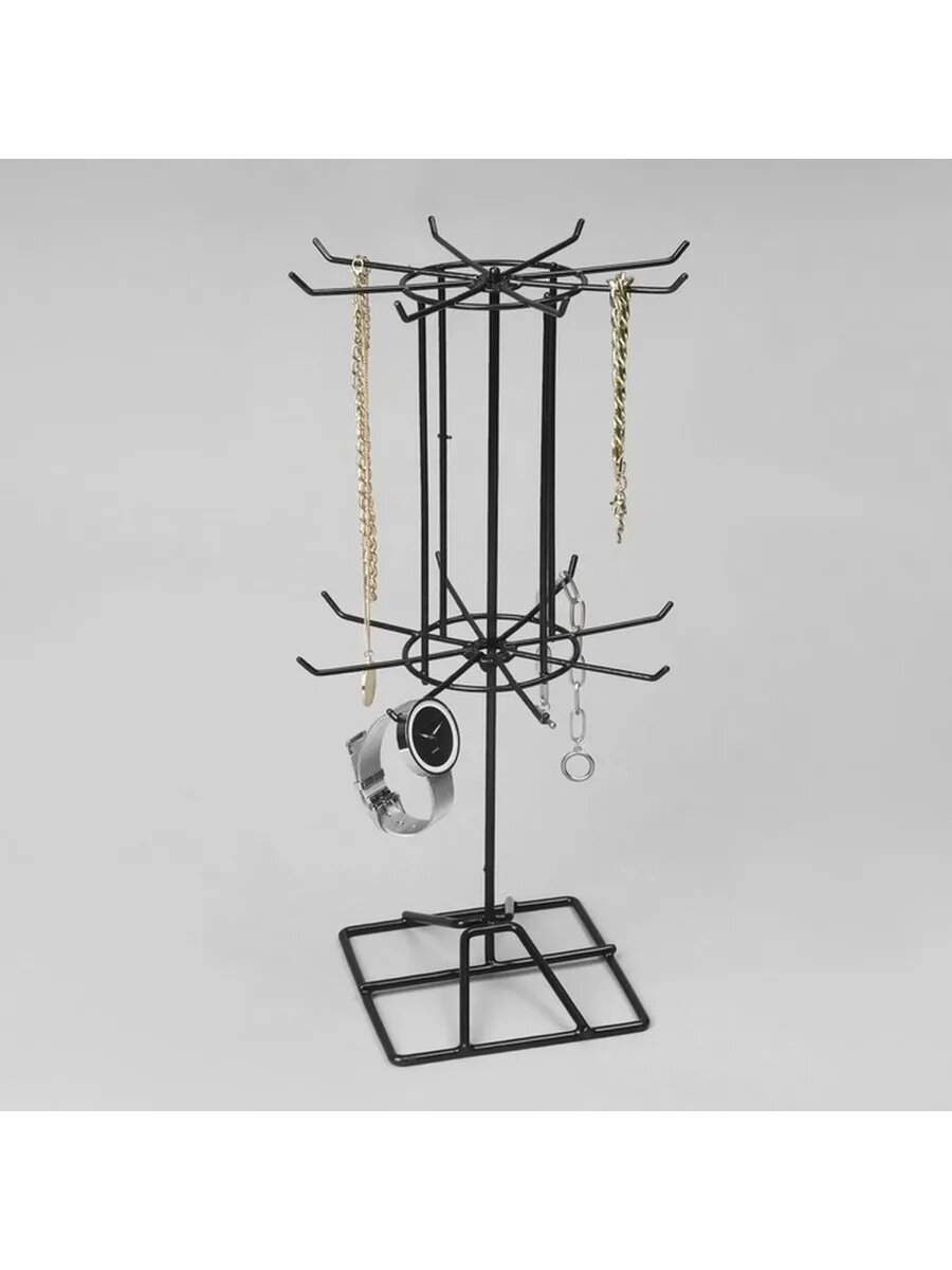 Стильная двухъярусная вешалка для одежды