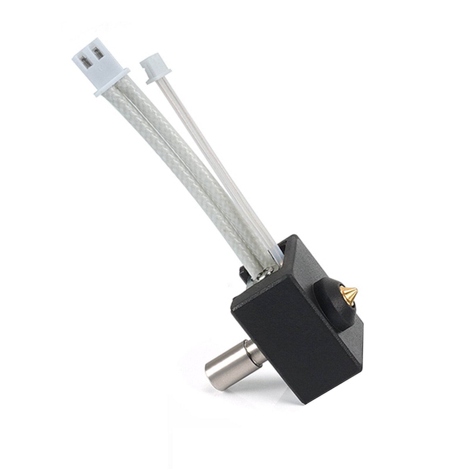 Комплект нагревательного блока для обновления экструдера Sprite, нормальная температура 260 ℃, с нагревательным блоком из алюминиевого сплава, горловина из нержавеющей стали и латунное сопло 0,4 мм. Подходит для 3D-принтера Creality ENDER-3 S1.