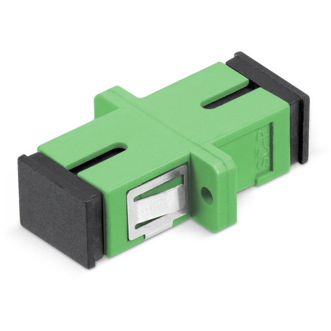 SC/APC-SM Адаптер проходной Cabeus SC/APC-SC/APC, SM(для одномодового кабеля), simplex