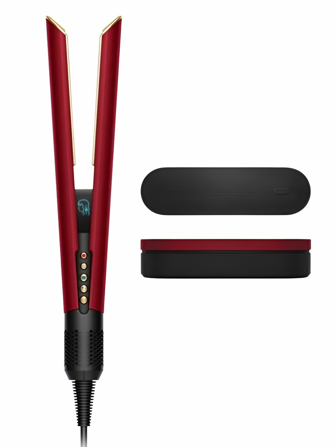Выпрямитель Dyson HT01 Airstrait Straightener Red Velvet Gold EU