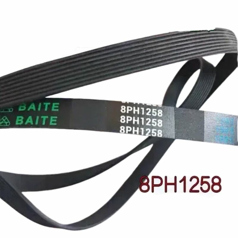 1 шт Ремень для стиральной машины Dexp, Hansa 8PHE 1258 Hutchinson (Micro-V 302701000803, 8EPH1258)