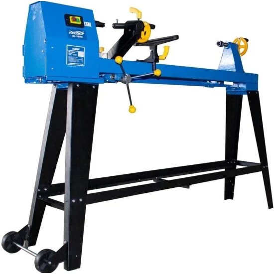 Токарный деревообрабатывающий станок Redbo WL-1000C (700Вт, 1000мм, 4 скорости, копир, на ножках)