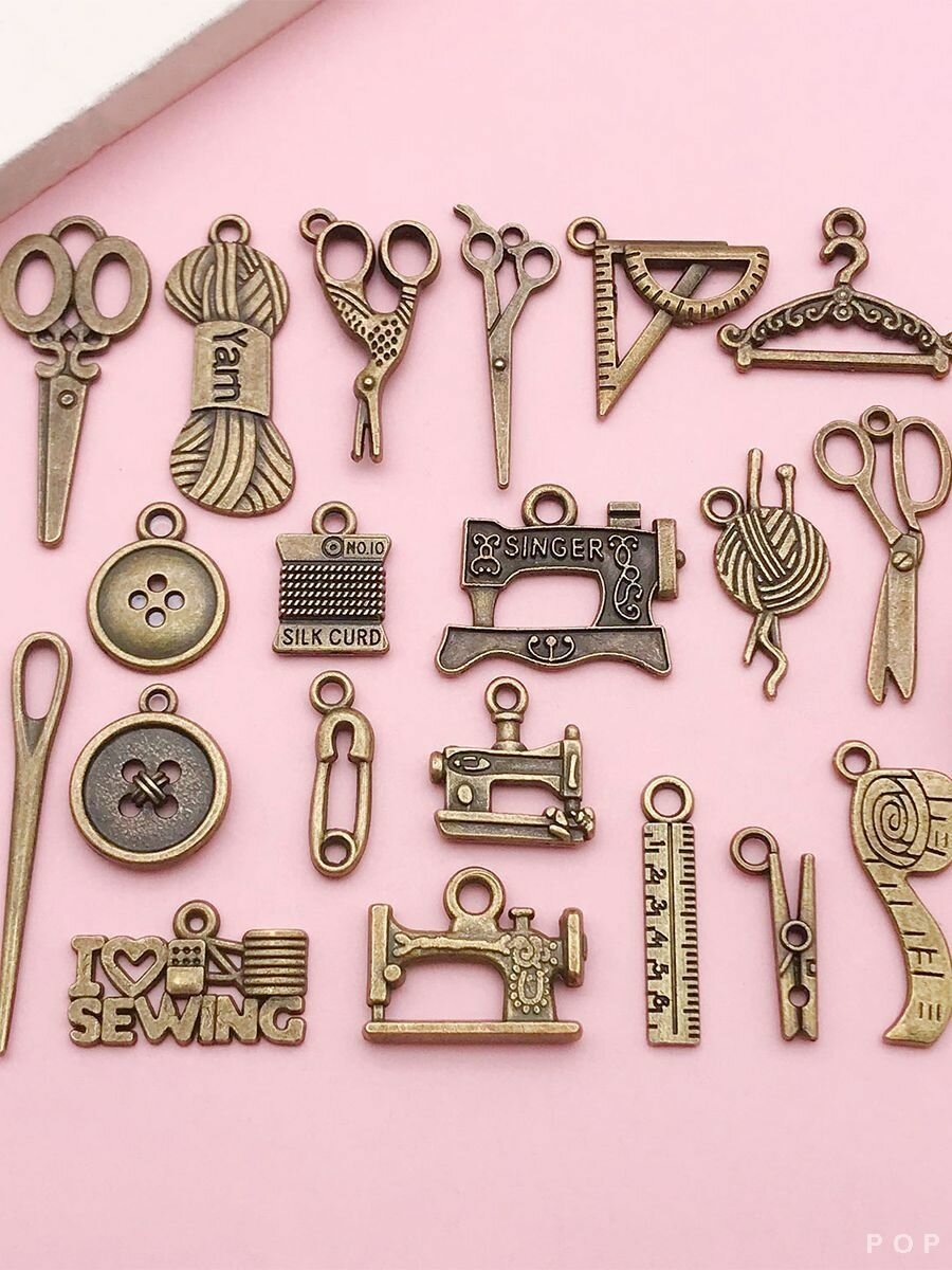 Набор для творчества и рукоделия, универсальный DIY-комплект для изготовления игрушек и украшений, подходит для детских поделок, декора открыток, альбомов и праздничного оформления