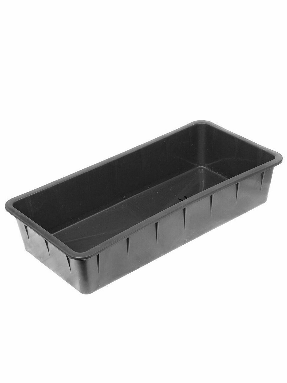 Ящик для рассады Агропласт Люкс 450х220х90 мм, усиленный пластиковый, без поддона, для выращивания рассады