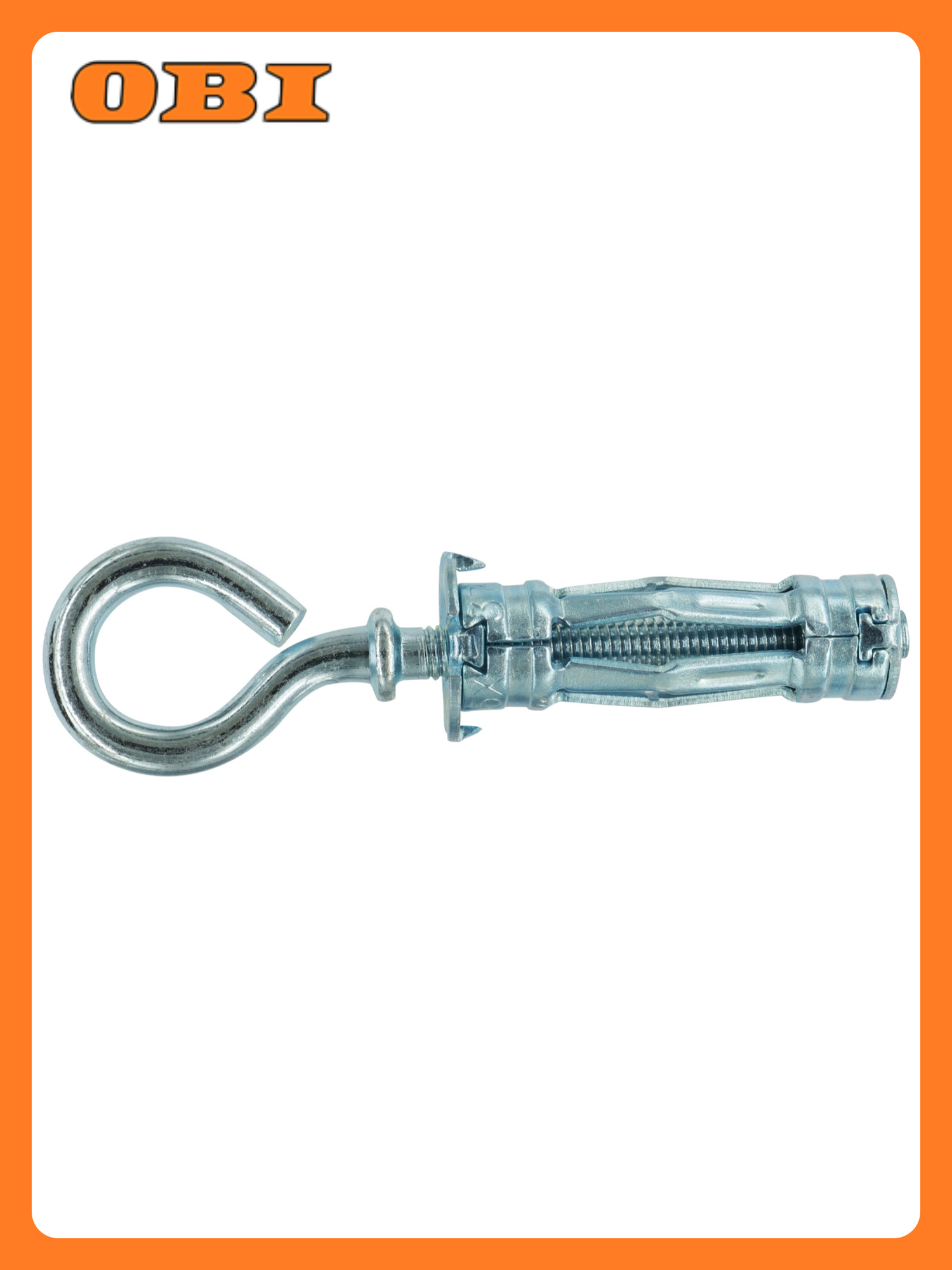 Анкер для листовых материалов с петлей MULTI PRO оцинкованный 5/13мм 2шт