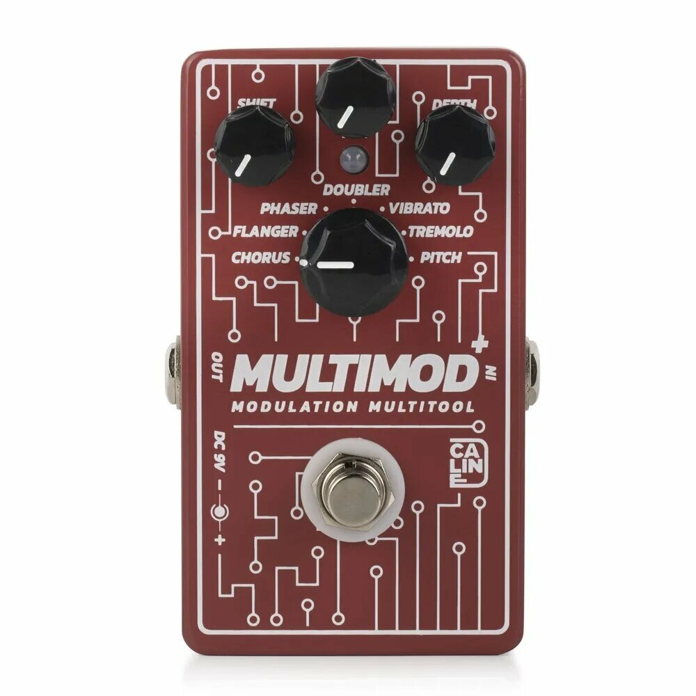 Педаль эффектов для электрогитары и бас-гитары Caline CP-506 Multimod - Chorus Flanger Phaser Doubler Vibrato Tremolo Pitch