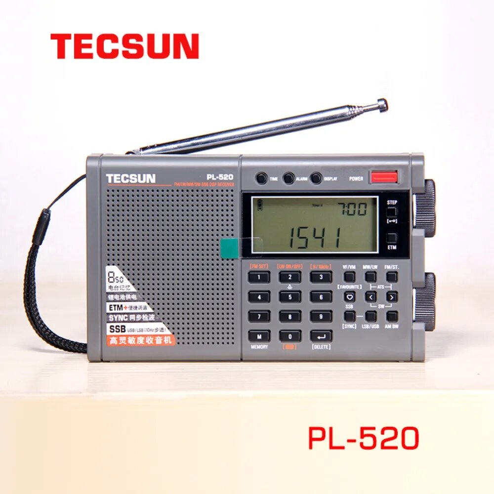 Tecsun PL-520 Однополосное радио