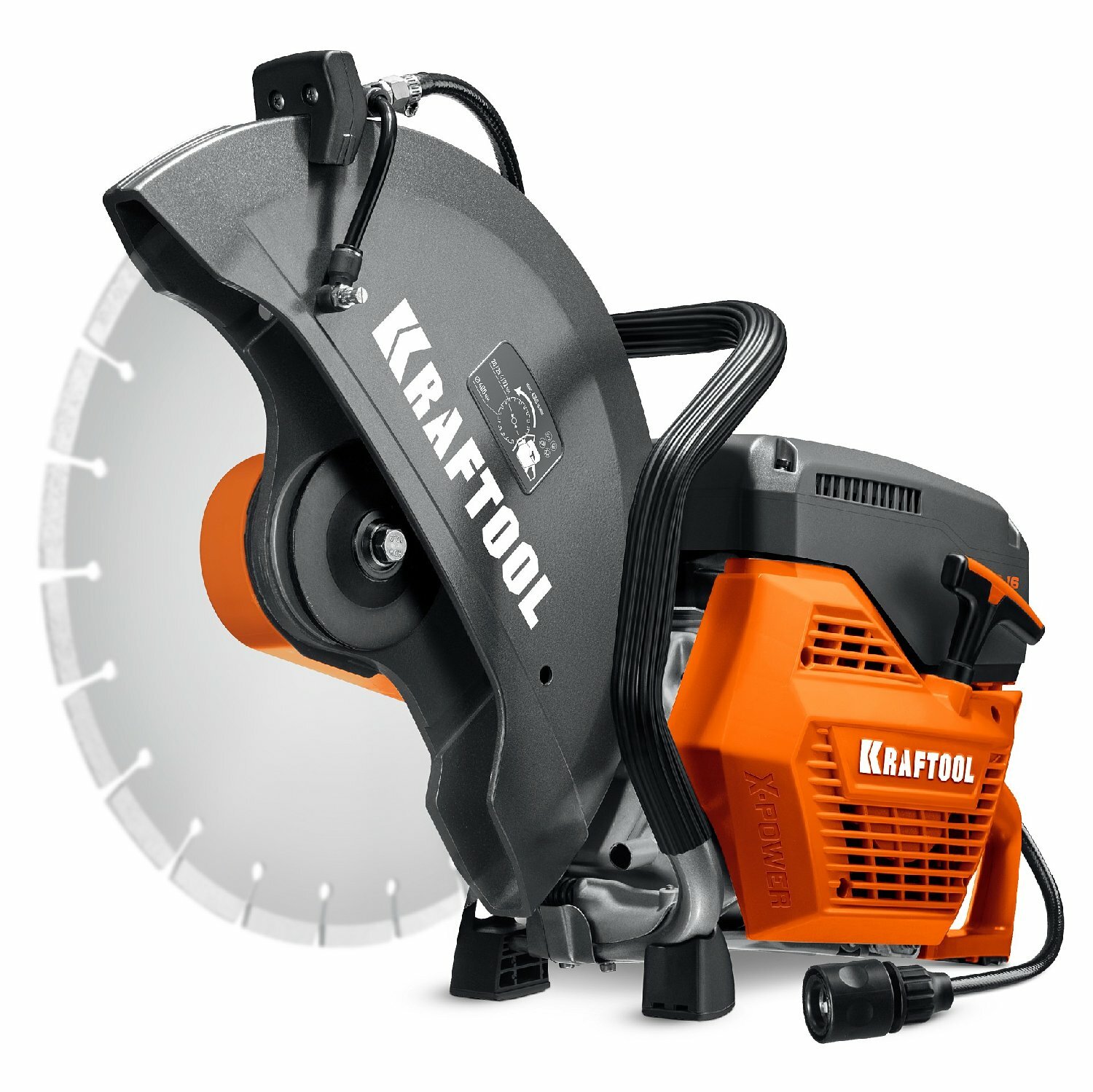 Бензорез по бетону KRAFTOOL 3700 Вт 400 мм без диска