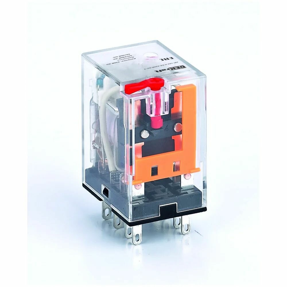 Двухконтактное промежуточное реле DEKraft пр-102 23865DEK