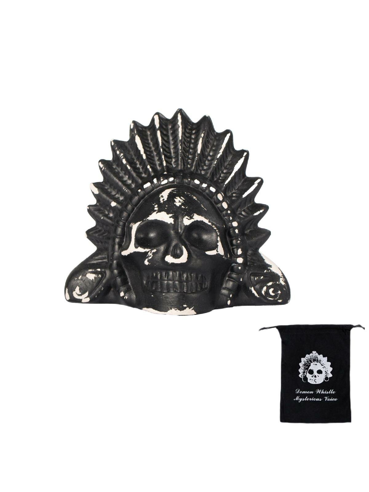 Портативный череп свисток украшения крик войны свистка на Хэллоуин шалость