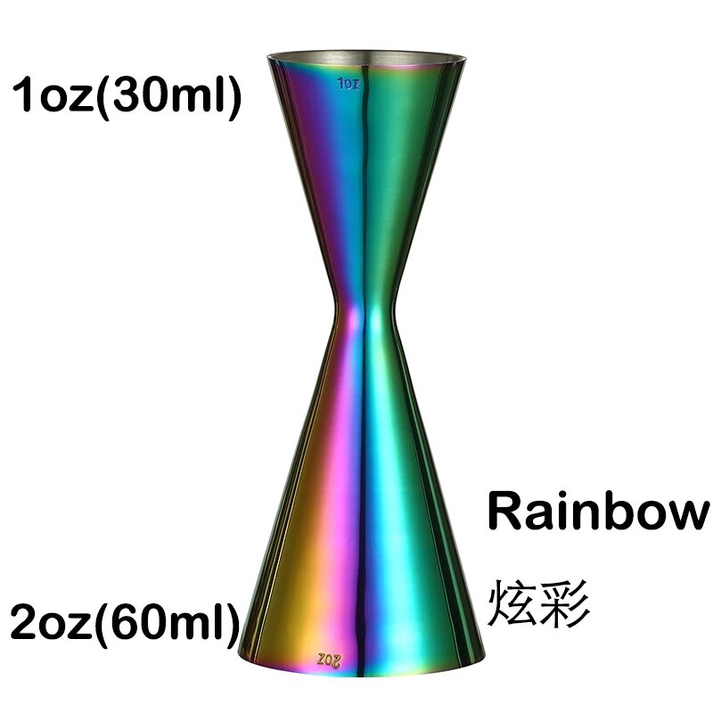 Джиггер для коктейлей Rainbow 1oz/2oz