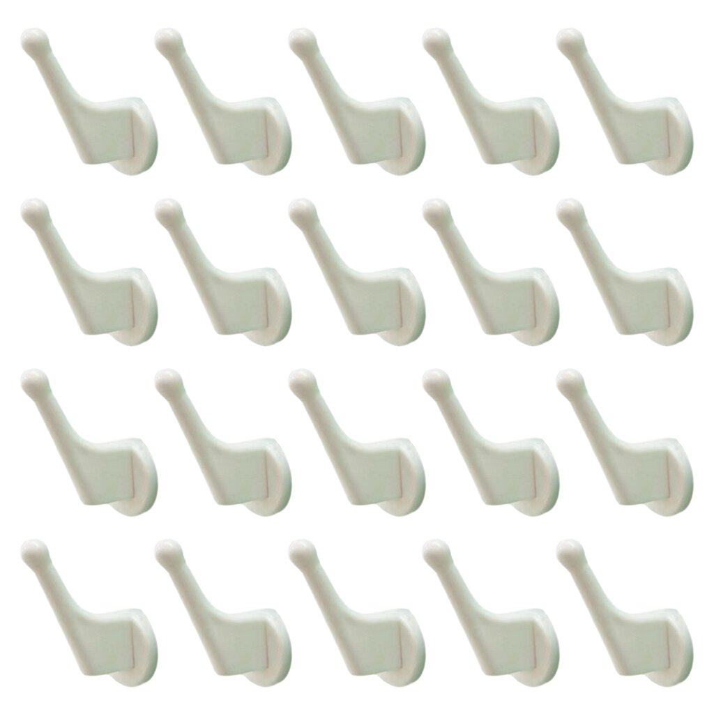 Набор из 20 компактных крючков для радиаторов Надежное удержание