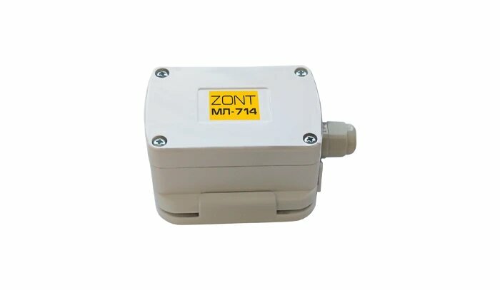 Радиопередатчик сигнала замыкания/размыкания ZONT МЛ-714, 868 МГц