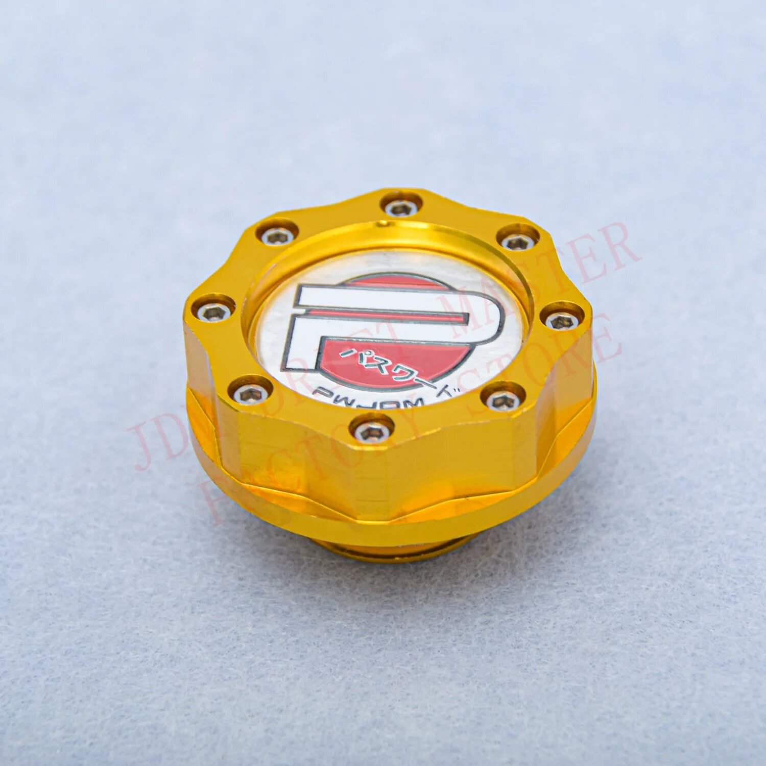 Алюминиевая крышка бензобака двигателя с паролем JDM для Honda Civic Fit Accord Золотой