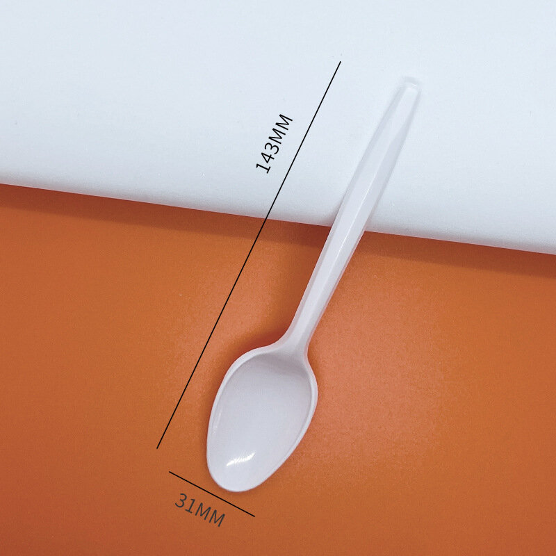 Индивидуально упакованный трехкомпонентный набор одноразовой посуды для десертов, стейков и западной кухни, 6inch одноразовых пластиковых столовых приборов из PP