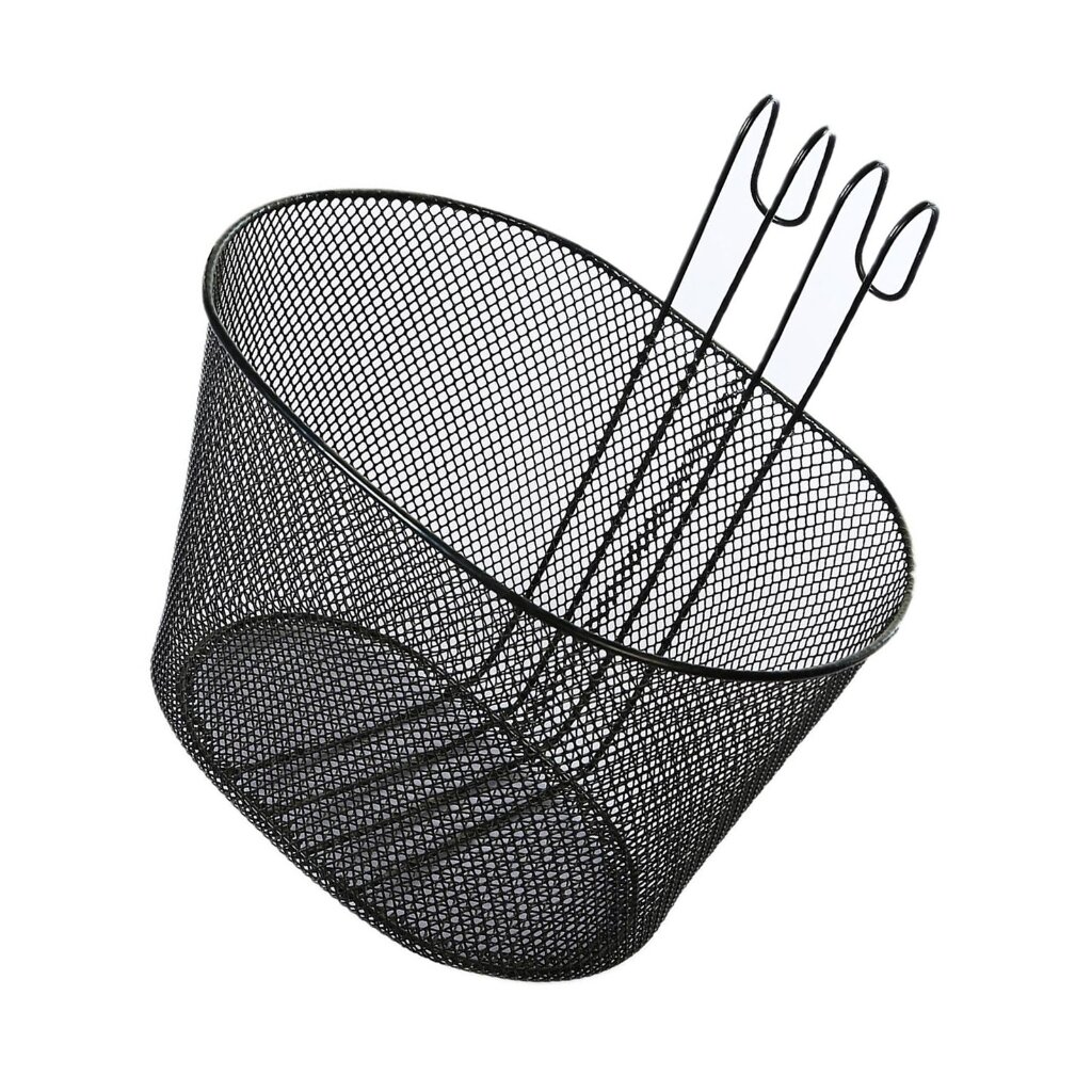 Передняя Корзина Для Тяжелых Металлических Велосипедов Съемная Портативная Велосипедная Корзина для Поездок На работу На свежем Воздухе