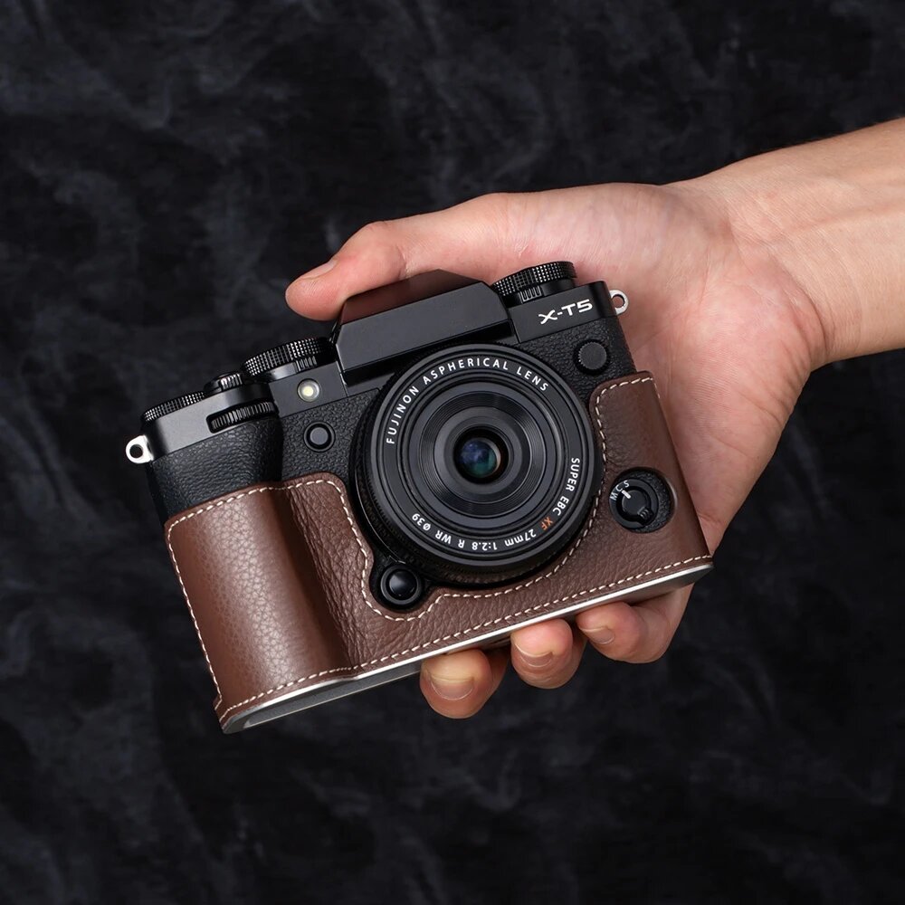 MeiRaN Чехол для Fujifilm X-T5 из натуральной кожи