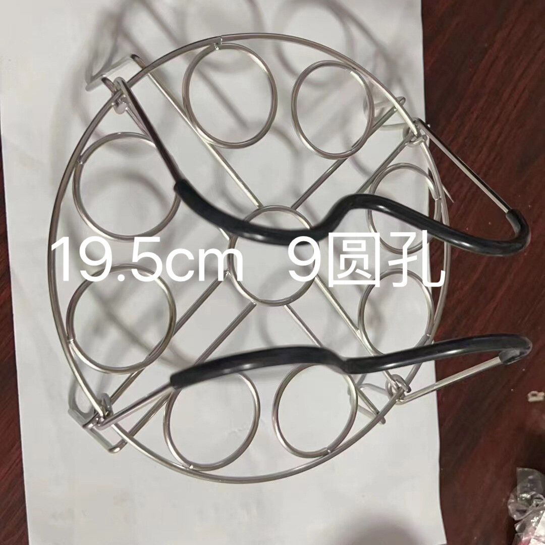 Многофункциональная стойка для пароварки из нержавеющей стали с силиконовой ручкой, трансграничная, аксессуары для