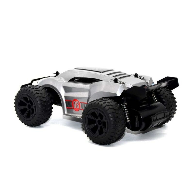 RC Модель автомобиля Игрушка 1/22 Масштаб 4WD Электрический автомобиль Автомобиль Автомобиль Прохладный свет 2.4G Дистанционное управление Дрифт Гонковый автомобиль Дети Подарок RC Автомобиль (Серебро)
