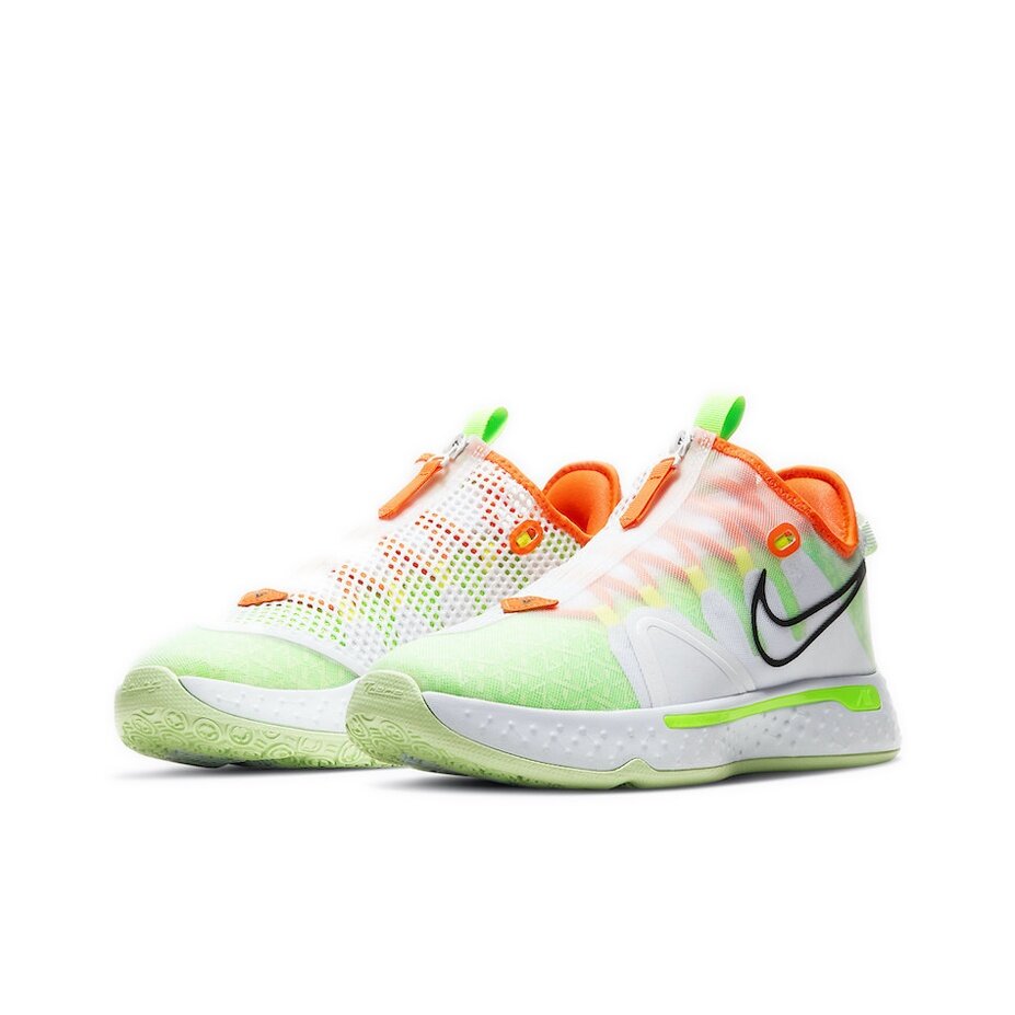 Кроссовки NIKE PG 4, размер EU 44 стопа (28CM), белый, — фото 1