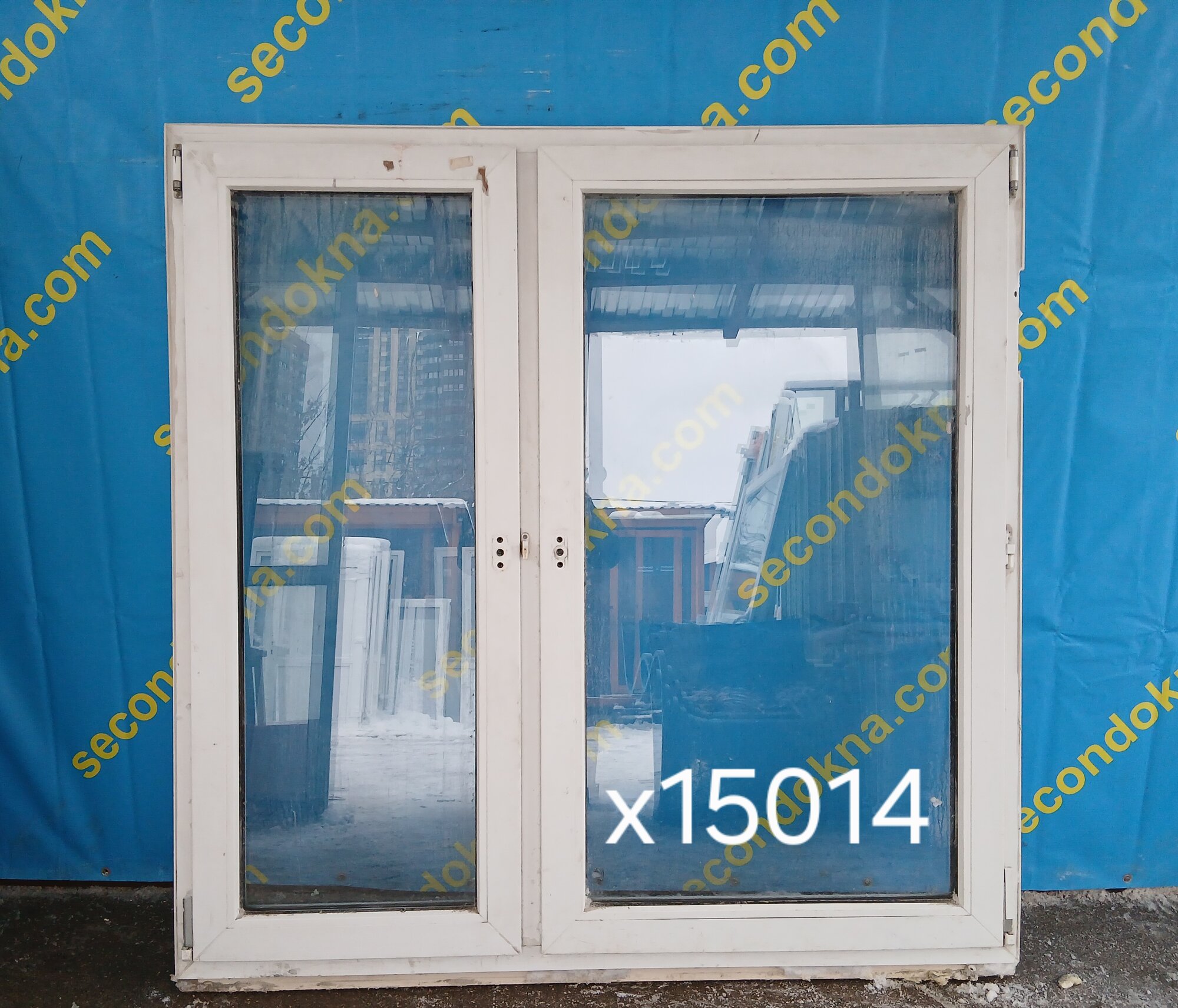 Пластиковое окно Б/У 1430(в)х1440(ш)